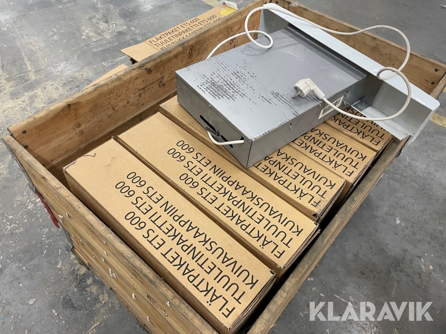 Klaravik Auktioner | Fläktpaket för torkskåp Nimo ETS 600 6 st