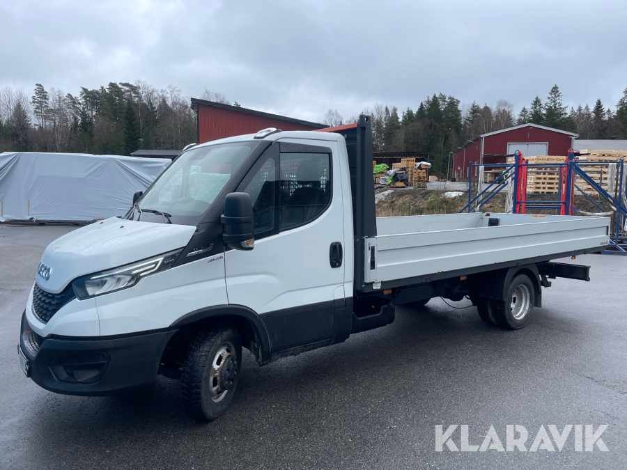 Flakbil Iveco Daily 35 2,3, Härryda, Klaravik auktioner