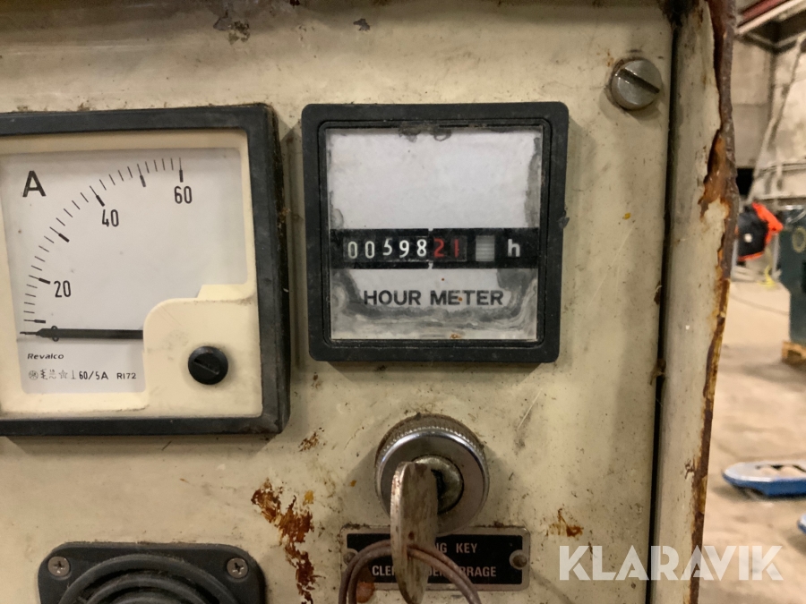 Klaravik Auktioner | Dieseldrivet elverk Ruggerini RP380