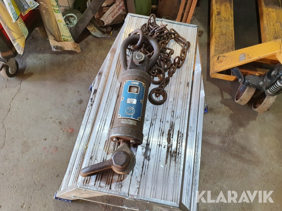 Klaravik Auktioner | Våg Piab Sweden 2000 kp