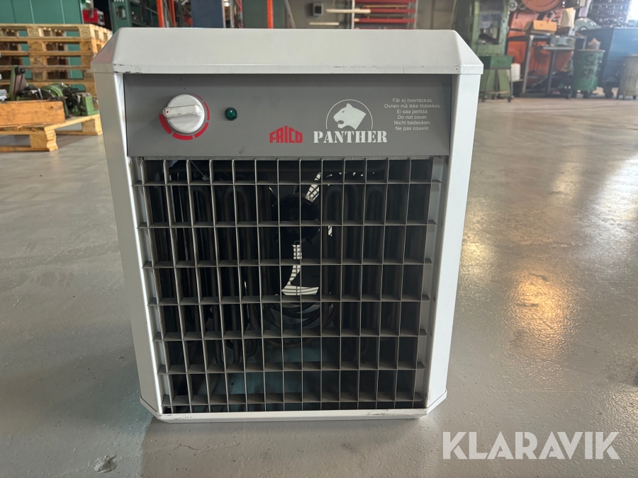 Värmefläkt Frico Panther SE 12, Varberg, Klaravik auktioner