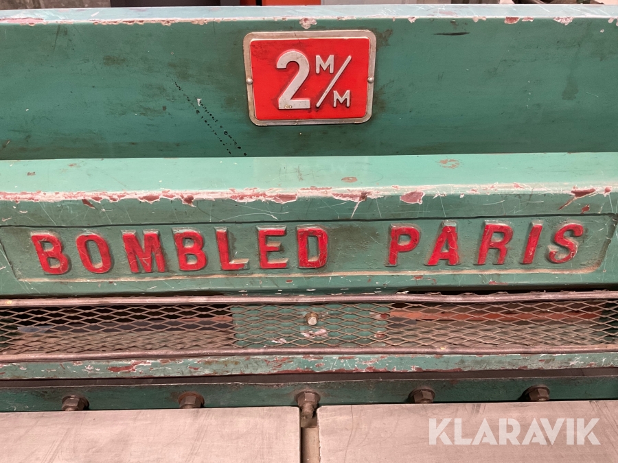 Gradsax Bombled Paris 28 DN, Ljusdal, Klaravik auktioner