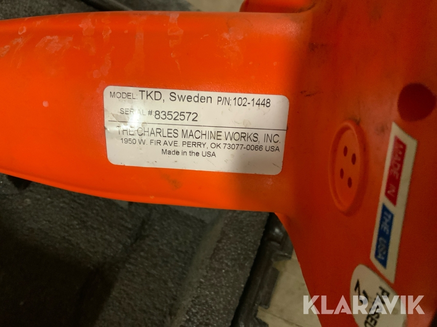 Borrigg Ditch Witch JT5, Tibro, Klaravik auktioner