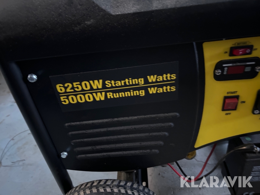 Generator/ elverk Champion Cpg6500E2-eu, Västerås, Klaravik