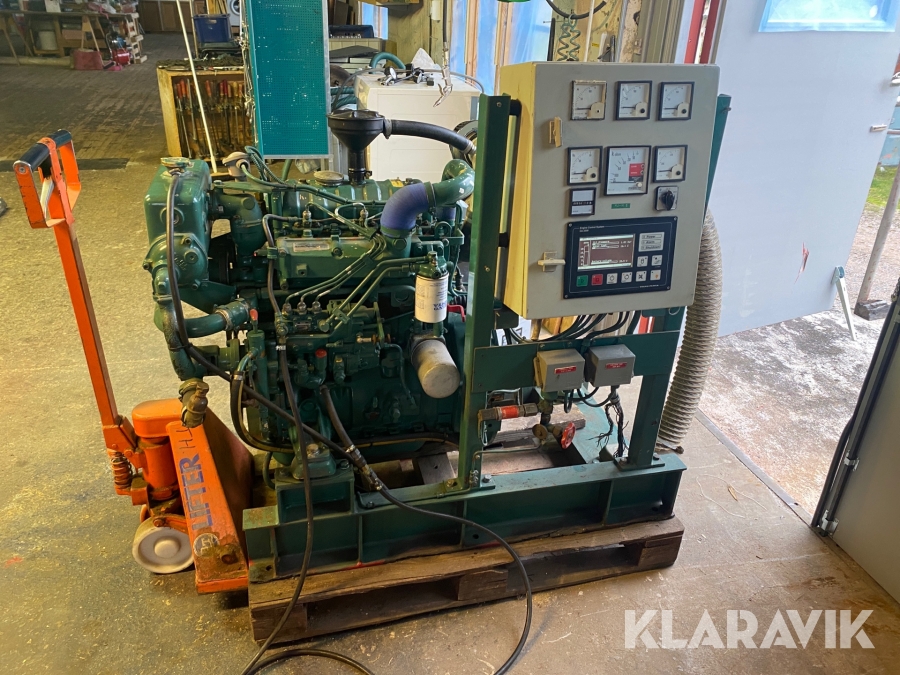 Klaravik Auktioner | Generatormotor Valmet 320 dsmg 53kW 1500 RPM