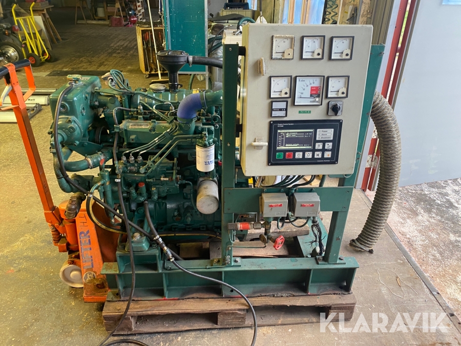 Klaravik Auktioner | Generatormotor Valmet 320 dsmg 53kW 1500 RPM