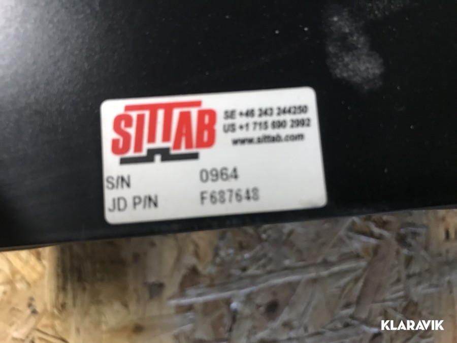 Klaravik Auktioner | Oanvänd stol Be-Ge 3100 airvent