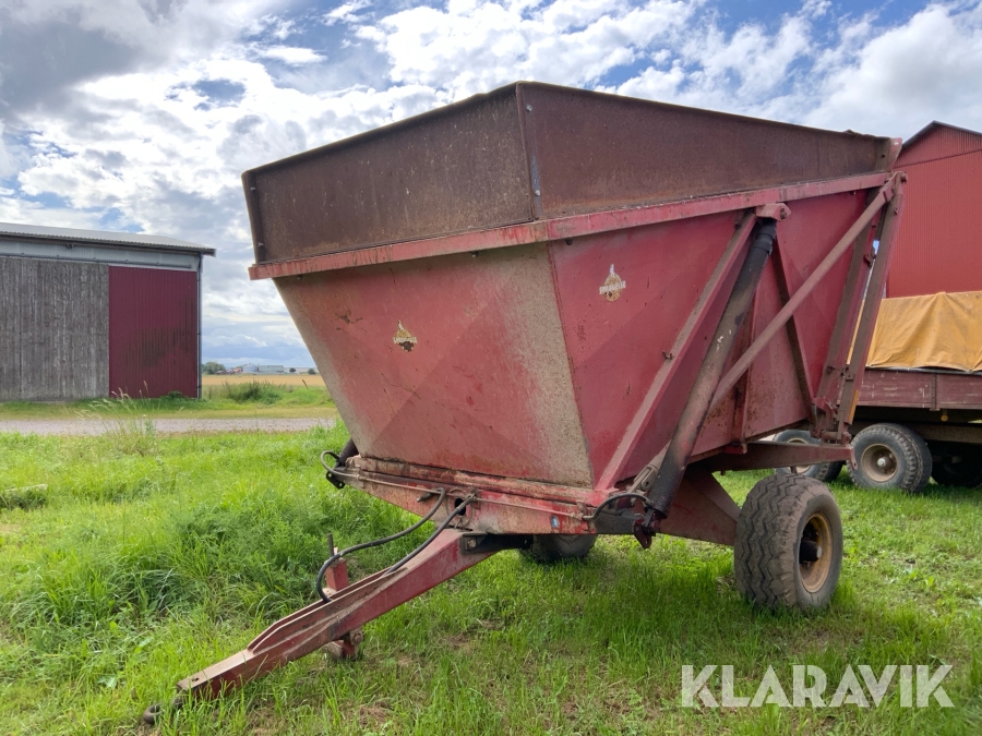 Högtipparvagn Spragelse 15m3, Mariestad, Klaravik auktioner
