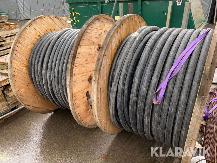 Elkabel 335 m AXQJ 0,6/1kV 4x240/72, Halmstad, Klaravik aukt