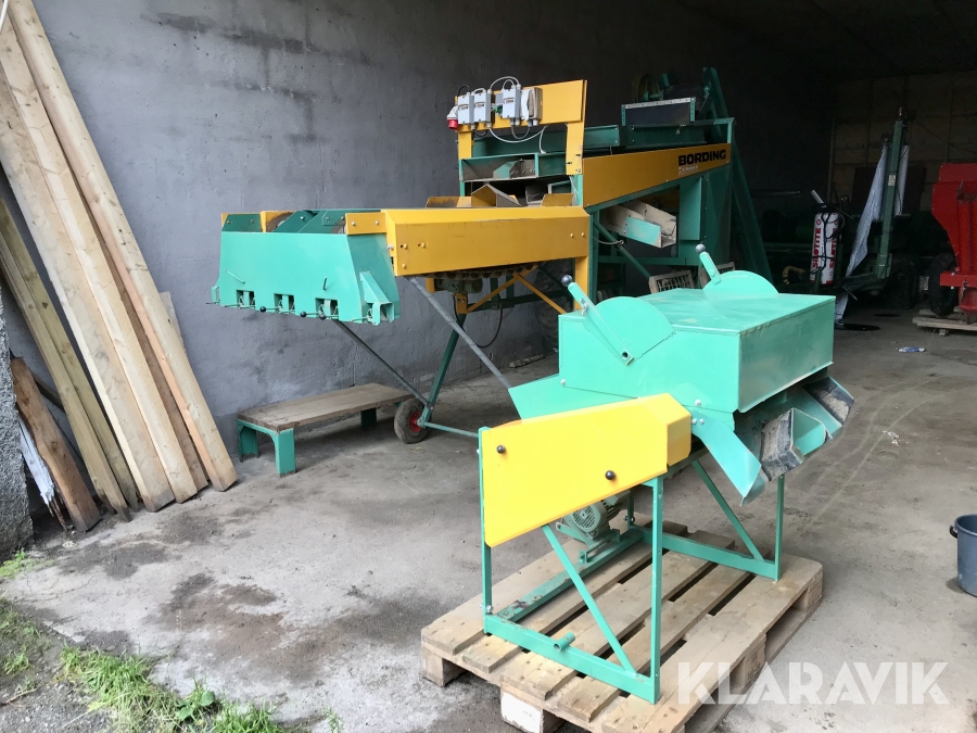 Klaravik Auktioner | Sorteringsverk för potatis Bording Combi Sorter