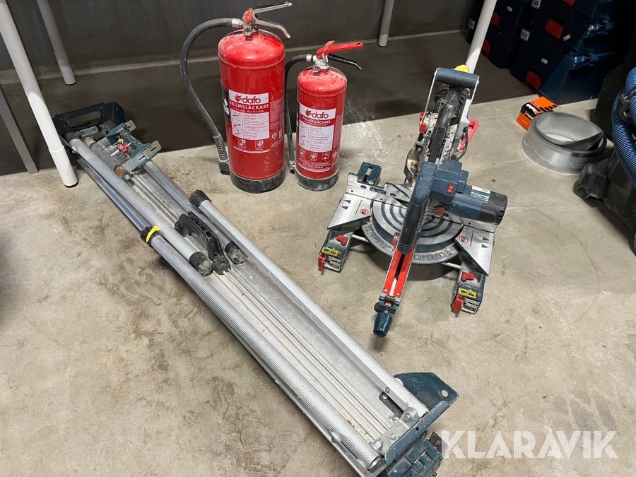 Maskinpaket Bosch med mera, Norrköping, Klaravik auktioner