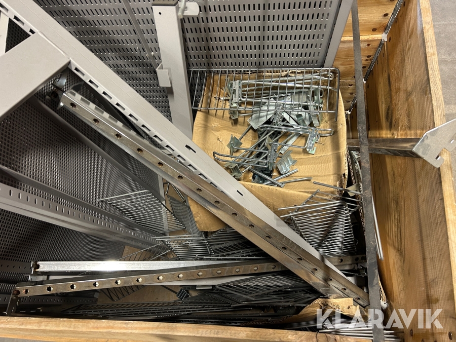 Diverse lager/butik inredning, Ängelholm, Klaravik auktioner