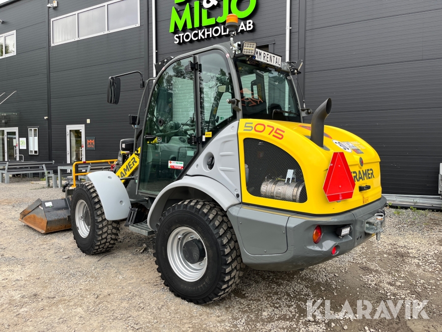 Hjullastare Kramer 5075, Stockholm, Klaravik auktioner