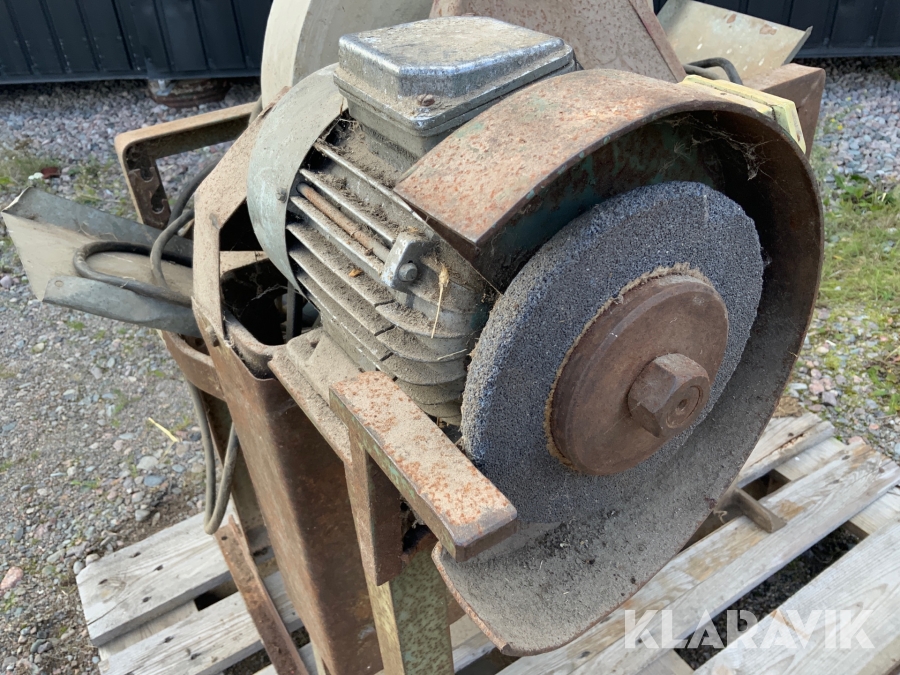 Slipsten med smärjel Svenssons mekaniska i Åseda, Vetlanda