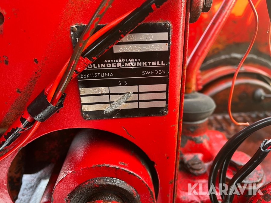 Veterantraktor Volvo 470 Bison, Vänersborg, Klaravik auktion