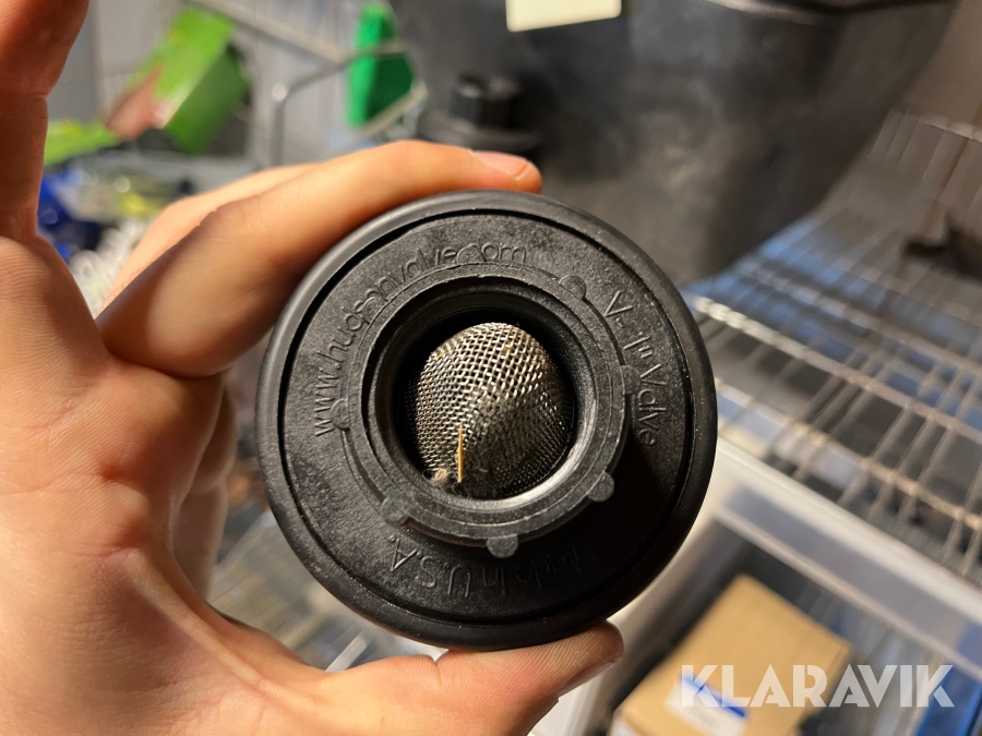 Vattenkopp med flottör och Hudson-filter, Tidaholm, Klaravik