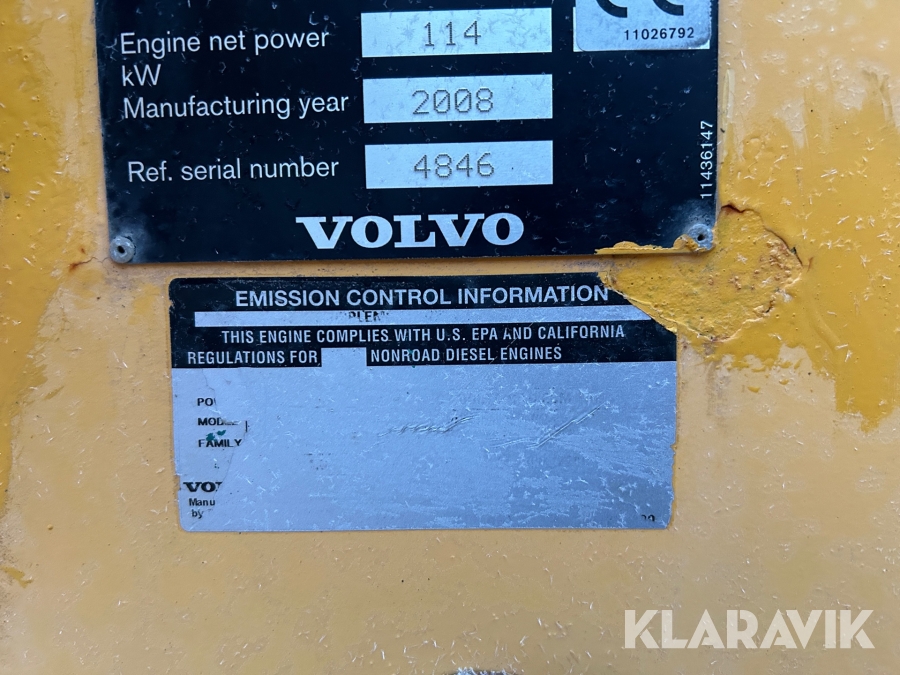 Hjullastare Volvo L60F, Falun, Klaravik auktioner