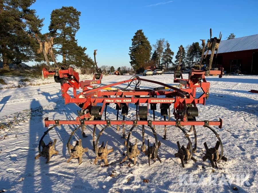 Kultivator Kongskilde Vibroflex 4300, Arboga, Klaravik aukti