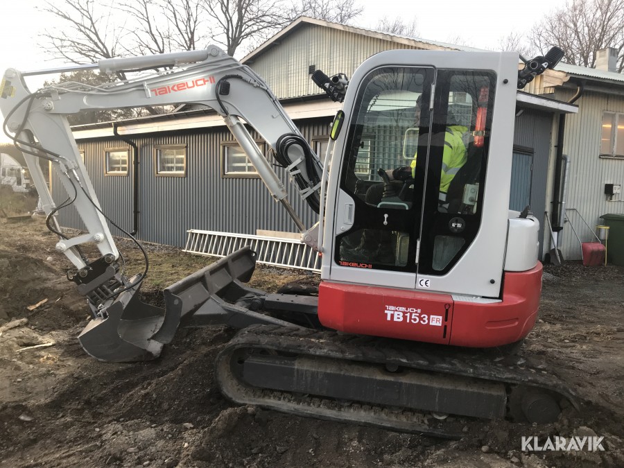 Bandgrävmaskin Takeuchi TB153 FR