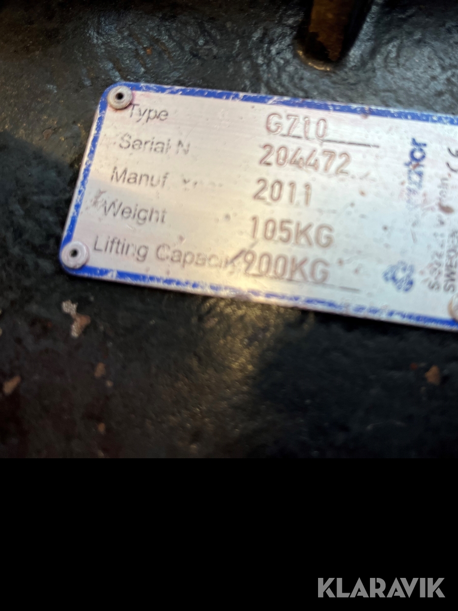 Tiltrotator Indexator RT60B Indexator RT60B, Linköping, Kla