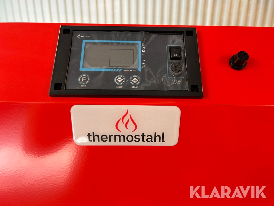 Vedpanna med fläkt Thermostahl Ecowood Plus 100, Helsingborg