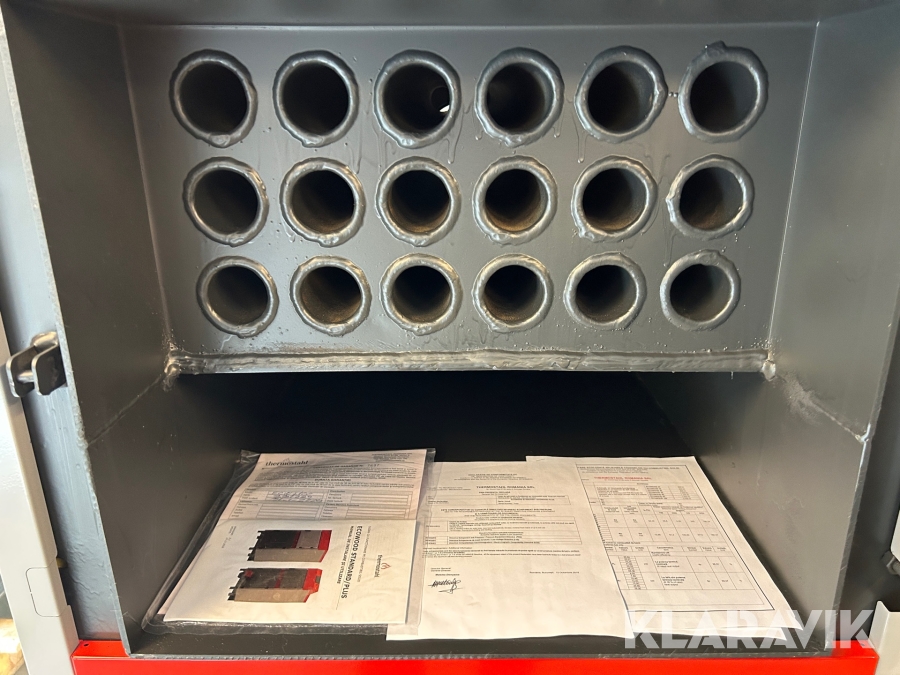 Vedpanna med fläkt Thermostahl Ecowood Plus 100, Helsingborg