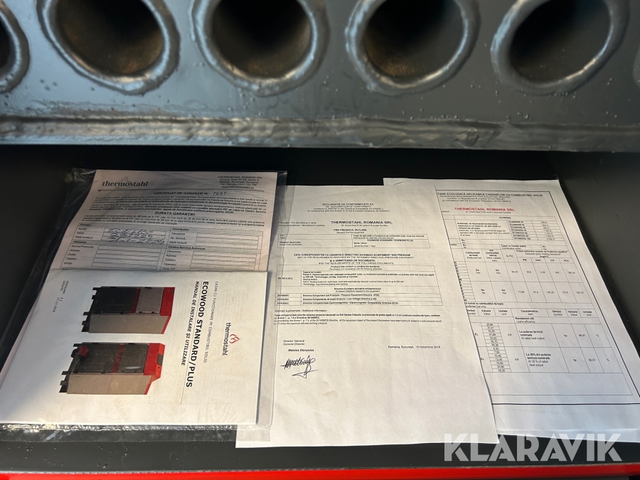 Vedpanna med fläkt Thermostahl Ecowood Plus 100, Helsingborg