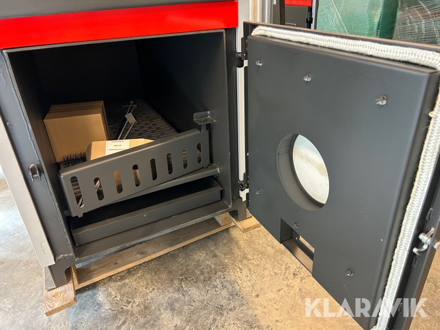 Vedpanna med fläkt Thermostahl Ecowood Plus 100, Helsingborg