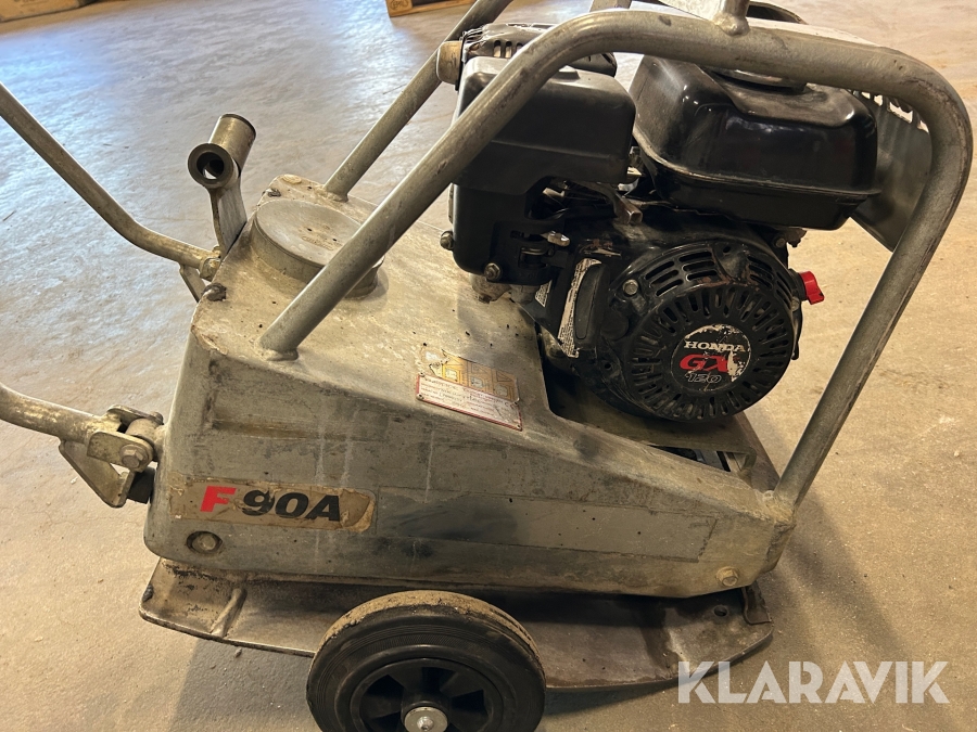 Vibratorpadda Swepac F 90A, Ängelholm, Klaravik auktioner