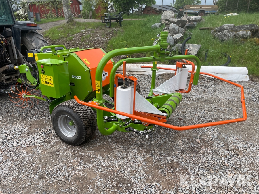 Rundbalspress Wolagri R500, Arvika, Klaravik auktioner