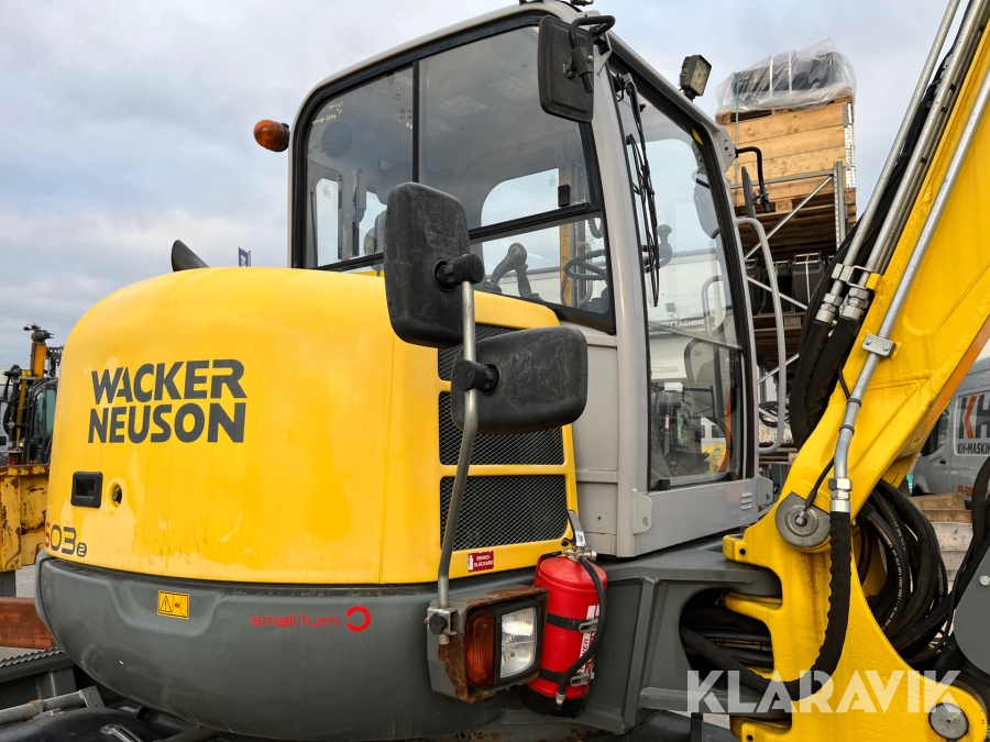 Grävmaskin Wacker Neuson 6503, Haninge,