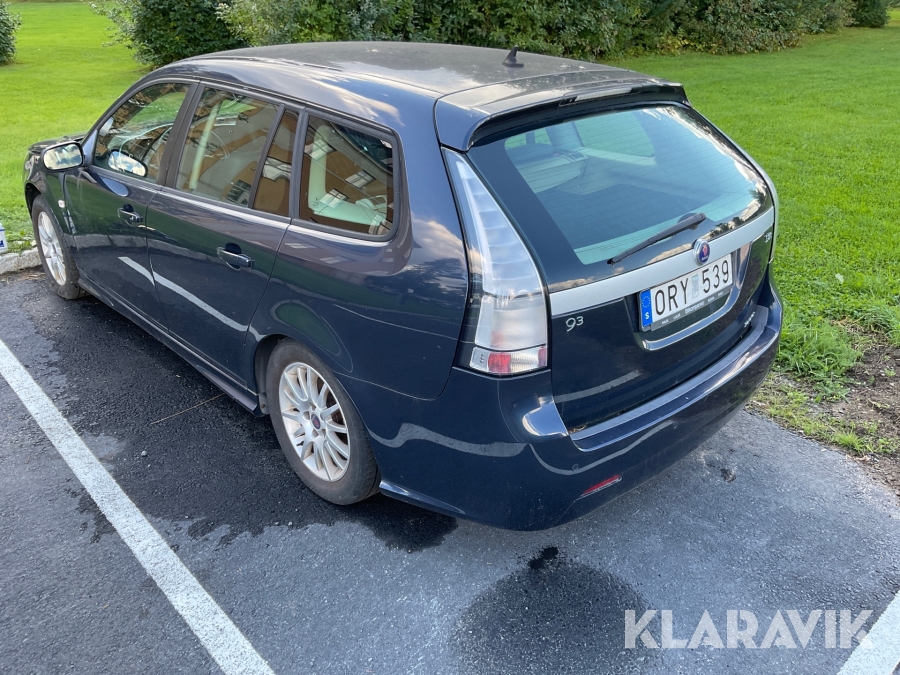 Saab 9-3 linear, Boden, Klaravik auktioner