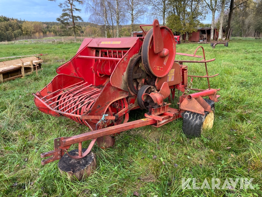 Löspress Welger WSA 350, Uddevalla, Klaravik auktioner