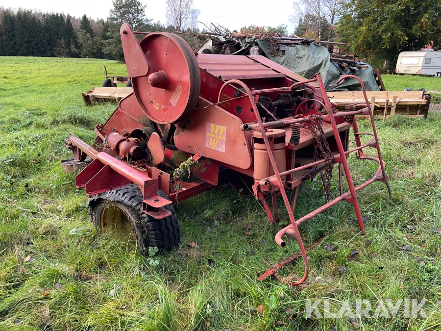 Löspress Welger WSA 350, Uddevalla, Klaravik auktioner