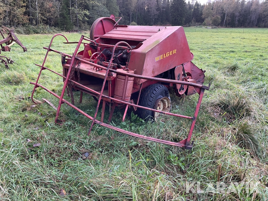 Löspress Welger WSA 350, Uddevalla, Klaravik auktioner