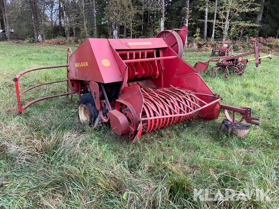 Löspress Welger WSA 350, Uddevalla, Klaravik auktioner