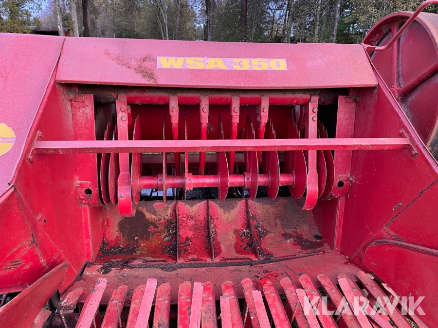 Löspress Welger WSA 350, Uddevalla, Klaravik auktioner