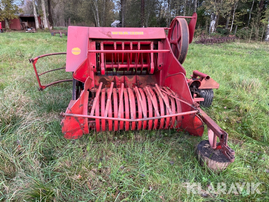 Löspress Welger WSA 350, Uddevalla, Klaravik auktioner