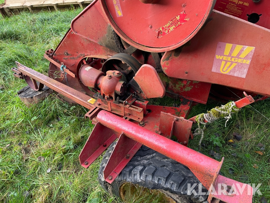 Löspress Welger WSA 350, Uddevalla, Klaravik auktioner