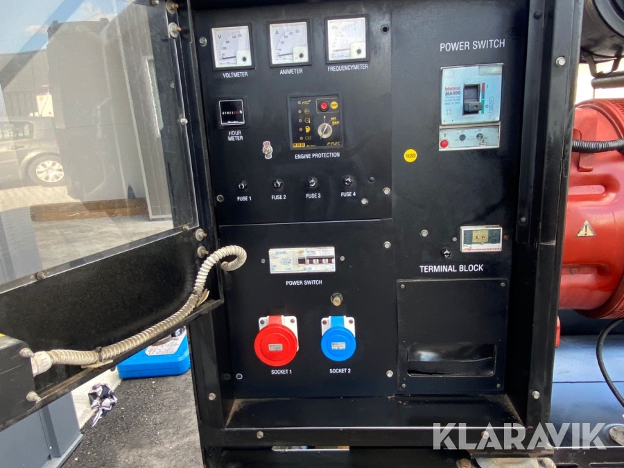 Elverk Perkins 240 kVA, Enköping, Klaravik auktioner
