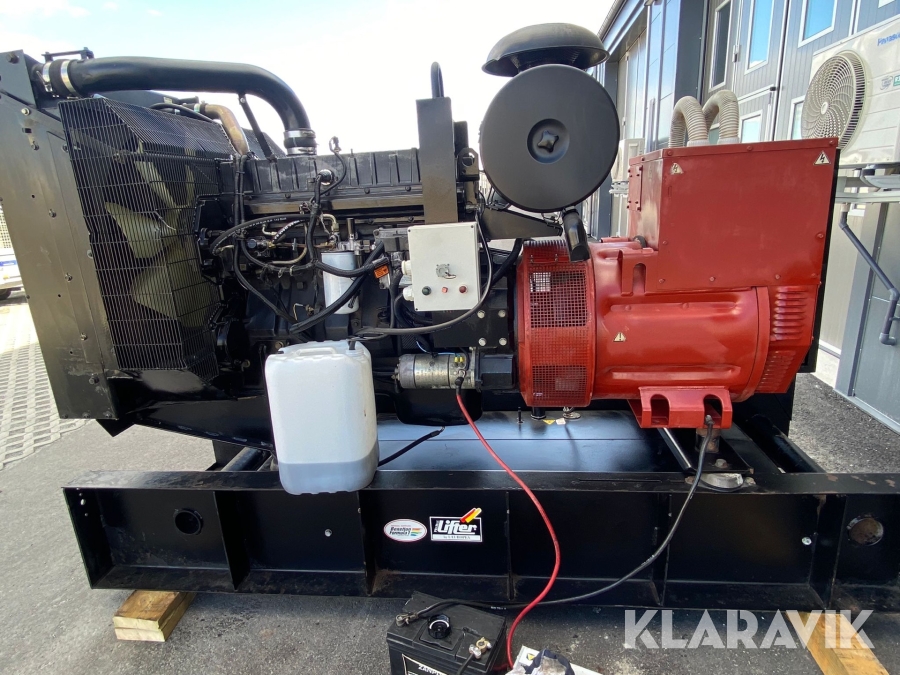 Elverk Perkins 240 kVA, Enköping, Klaravik auktioner
