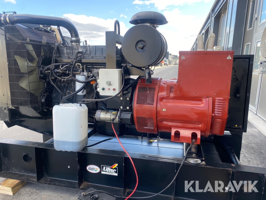 Elverk Perkins 240 kVA, Enköping, Klaravik auktioner