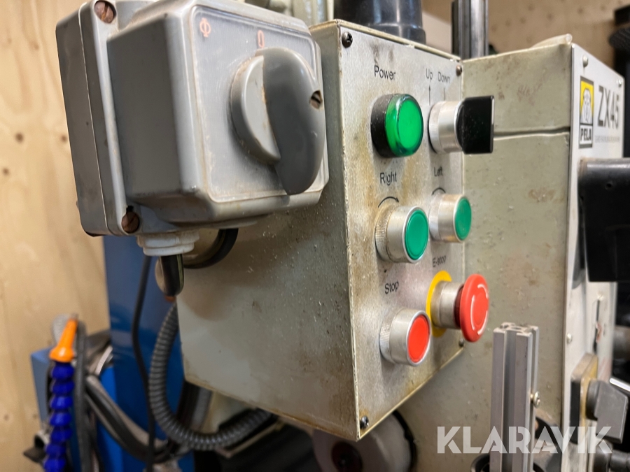 Fräs Pela ZX45, Boxholm, Klaravik auktioner