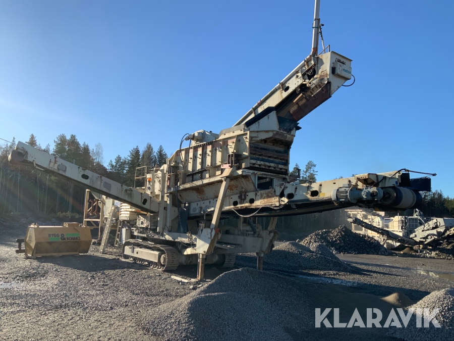 Efterkross Metso Lokotrack LT1100, Vingåker, Klaravik aukti
