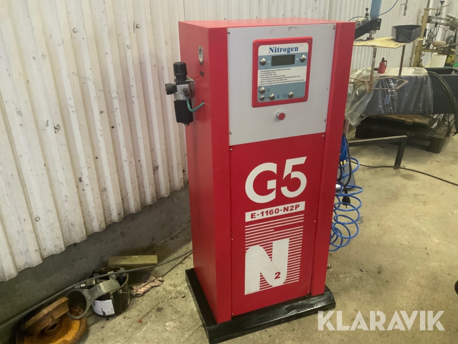 Klaravik Auktioner | Nitrogen generator Nitrogen G5 E-1160-N2P
