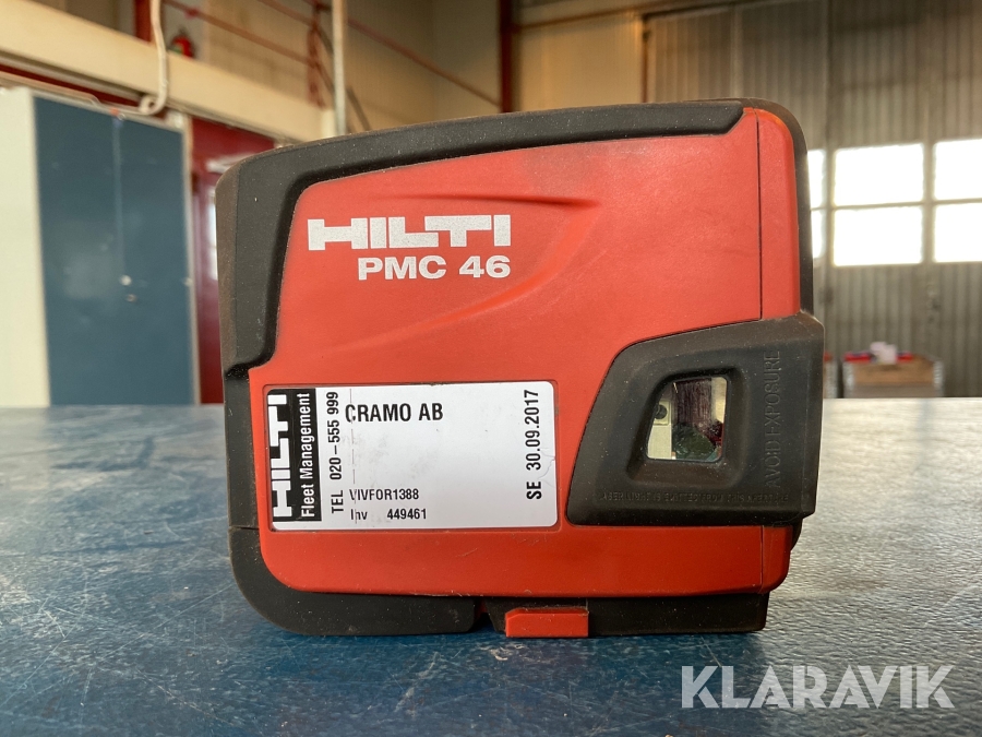 Punk - och Linjelaser Hilti PMC 46, Jönköping, Klaravik aukt
