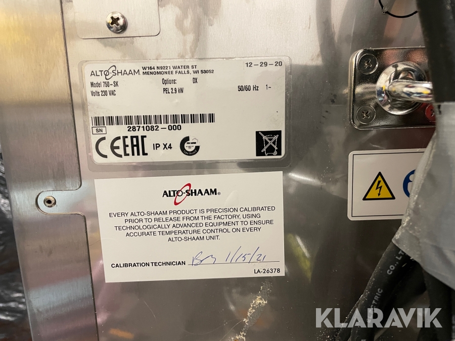 Rök Auto-shaam 750-SK De Lux, Karlstad,