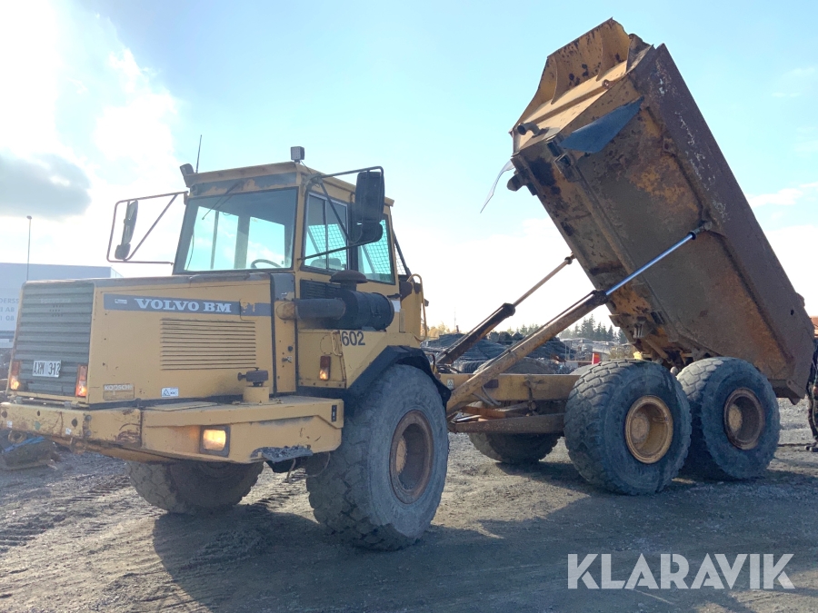 Dumper Volvo BM A25C, Eskilstuna, Klaravik auktioner