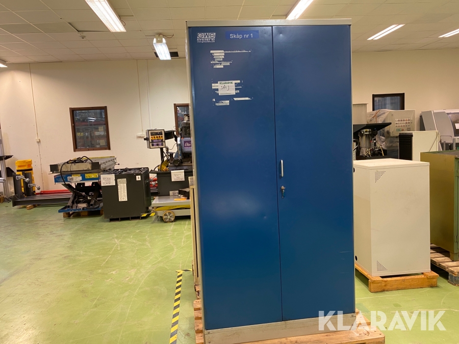 Verktygsskåp Gws systems, Köping, Klaravik auktioner