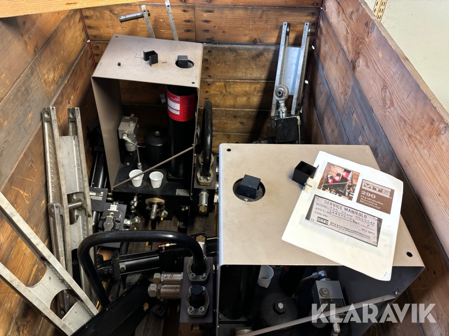 Mts 290 hydraulic manifold Saab, Trollhättan, Klaravik aukti